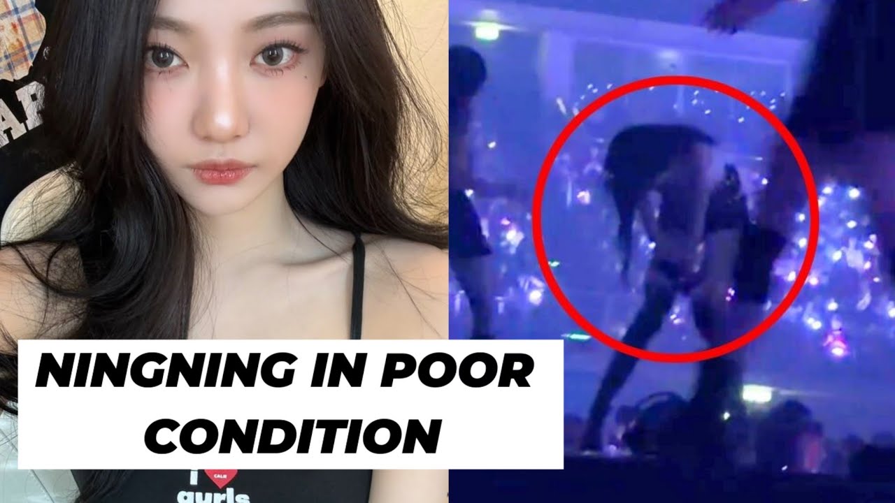 AESPA’S NINGNING SHOCKINGLY DROPS TO THE FLOOR IN EXHAUSTION - YouTube