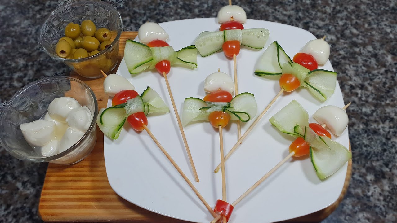 Picadera facil en 3 minutos - PASABOCAS LINDOS Y FACILES - YouTube