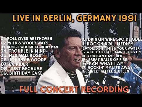Jerry Lee Lewis - Live In Berlin, Germany 1991 - YouTube