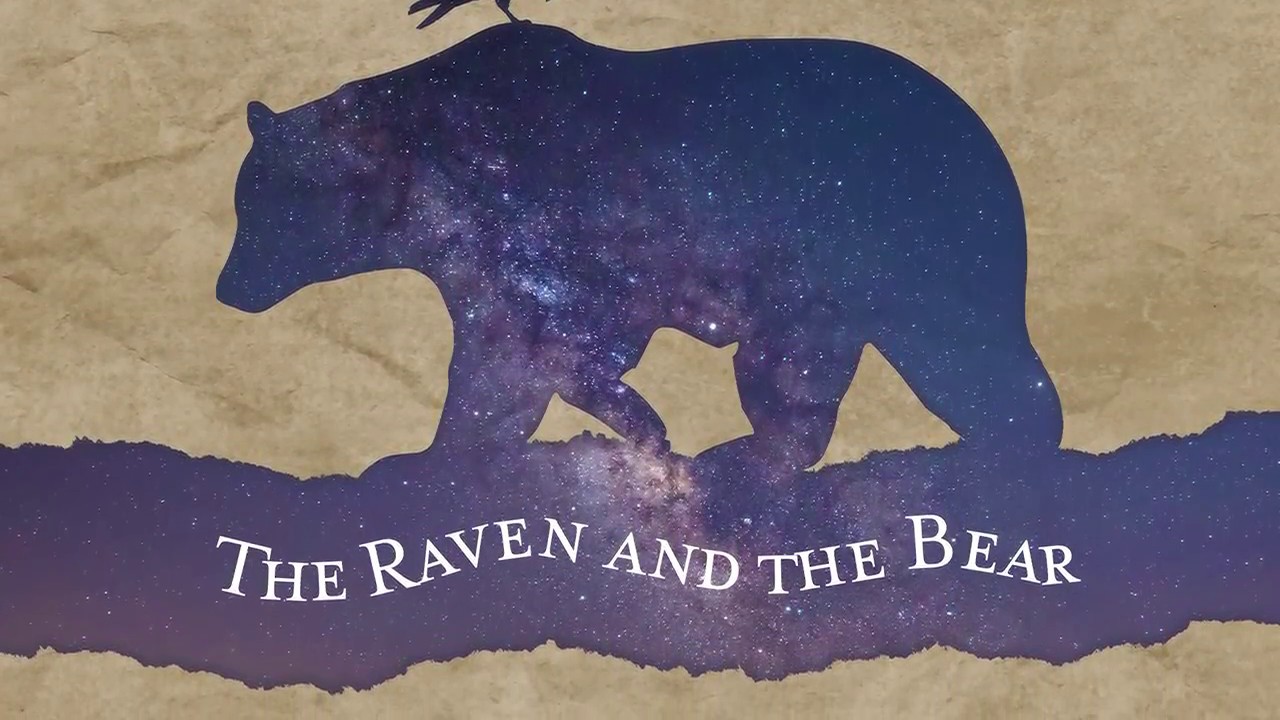 The Raven and the Bear - Book Cover Speed Art - DanPos.co.uk - YouTube
