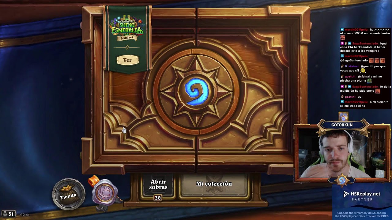 PARCHE YA DISPONIBLE. Leeremos las notas de comienzo de stream, luego ...