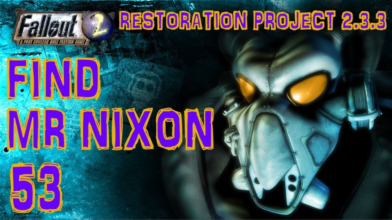 Fallout 2 - Find Mr. Nixon (Vault City) (unmarked quest) Part #53 - YouTube