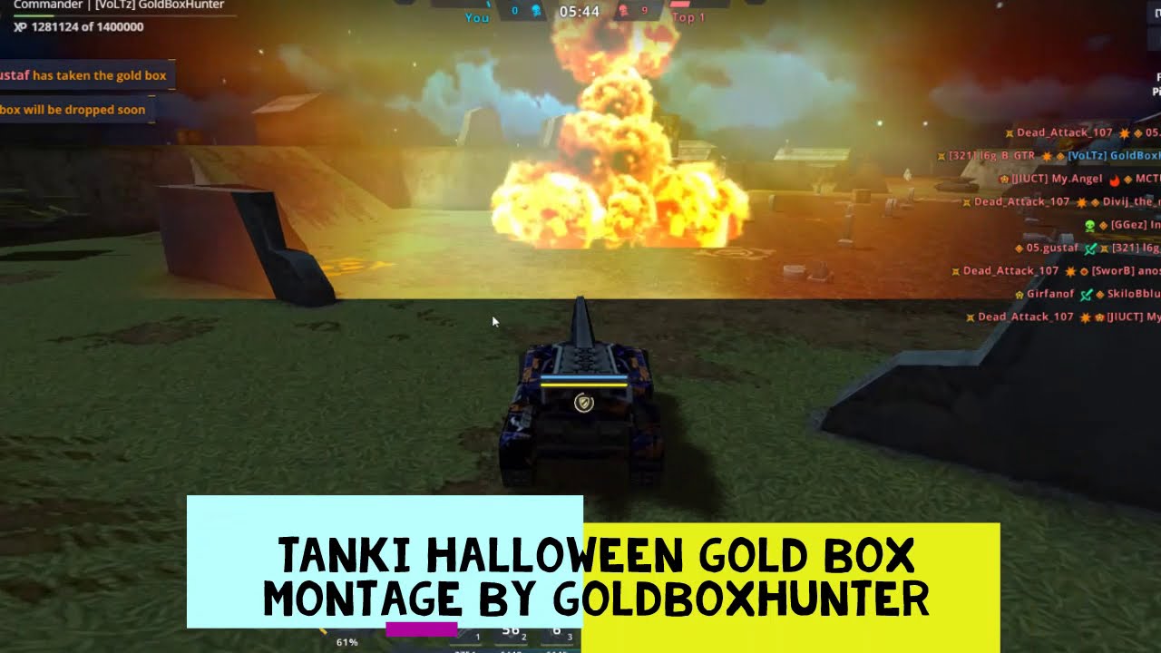 Tanki -- Halloween 2020 Gold Box Montage - YouTube