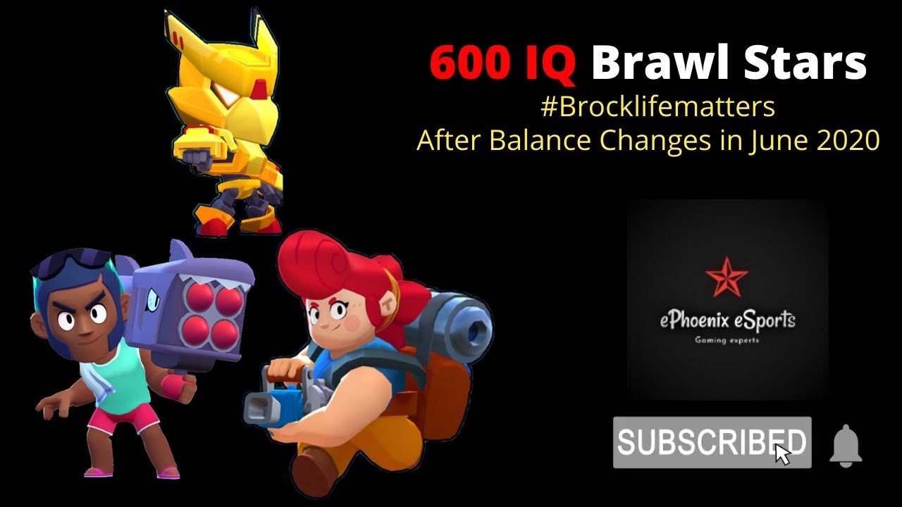 600 IQ Gameplay after Balance Changed June 2020 (Brock, Crow, Pam ...