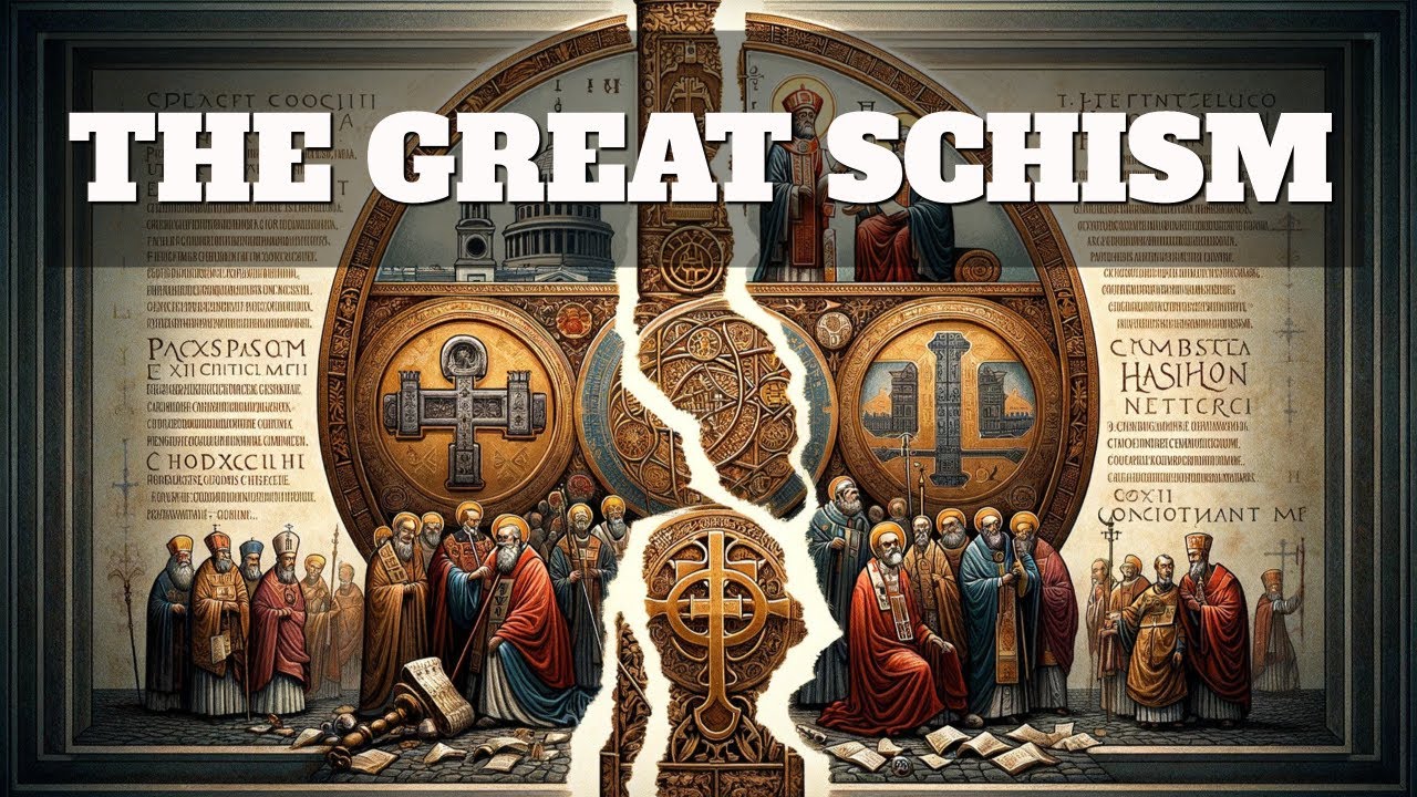 Why Did The Great Schism Happen? When Christianity Split in Two - YouTube