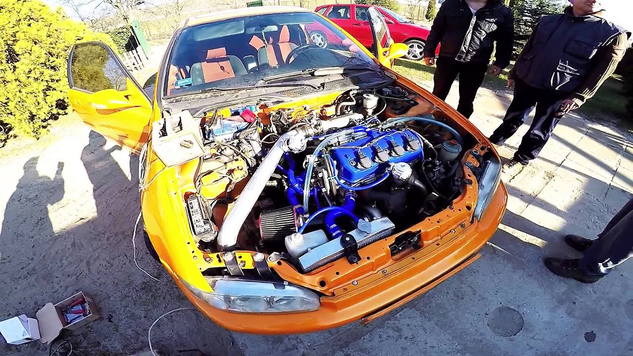Orange D16, first start - YouTube