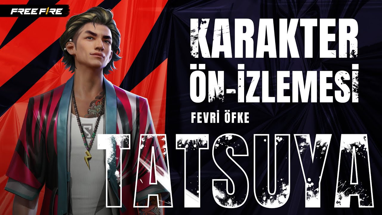 Karakter Ön gösterim: Tatsuya | Free Fire Hikayeleri | Garena Free Fire ...