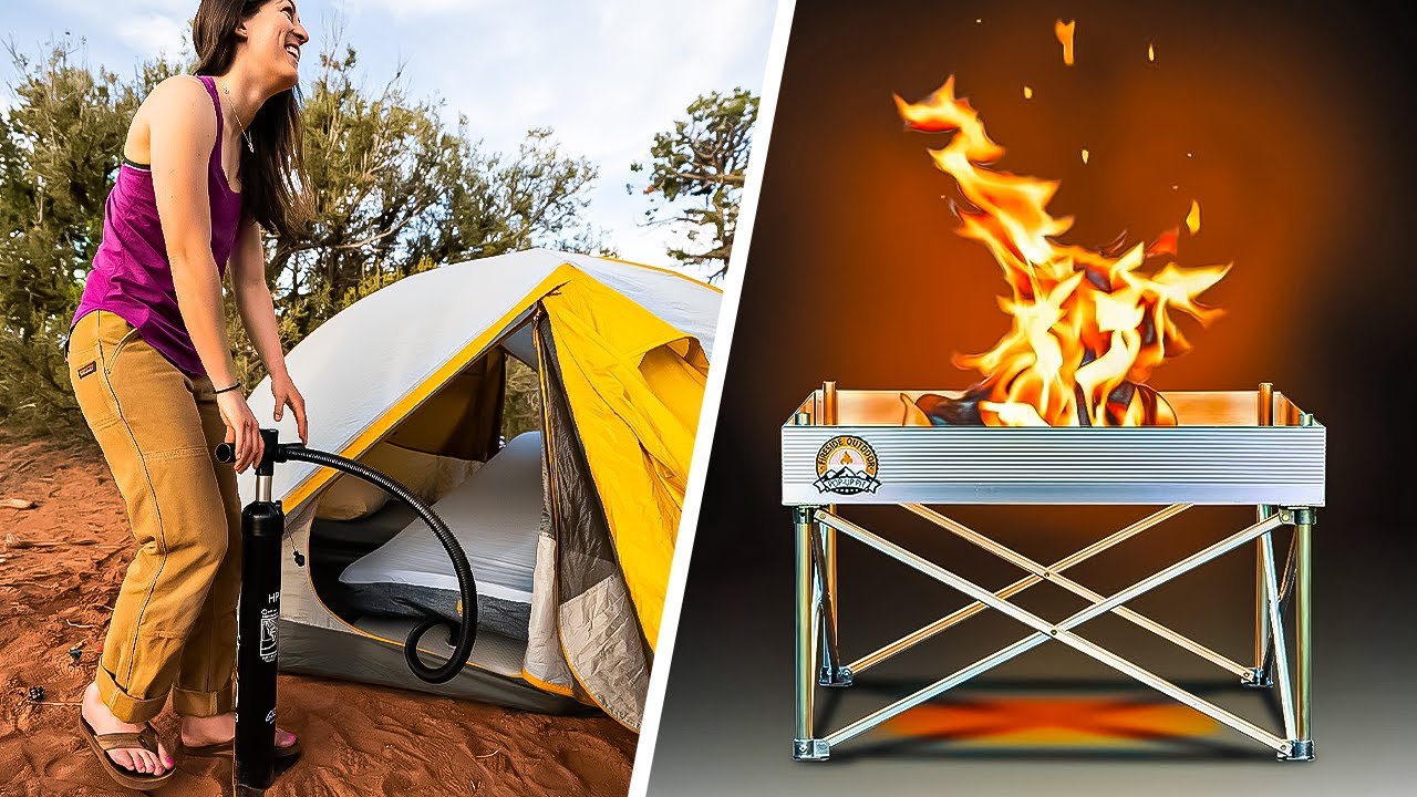 10 Amazing Camping Gear & Gadgets No One's Talking About - YouTube