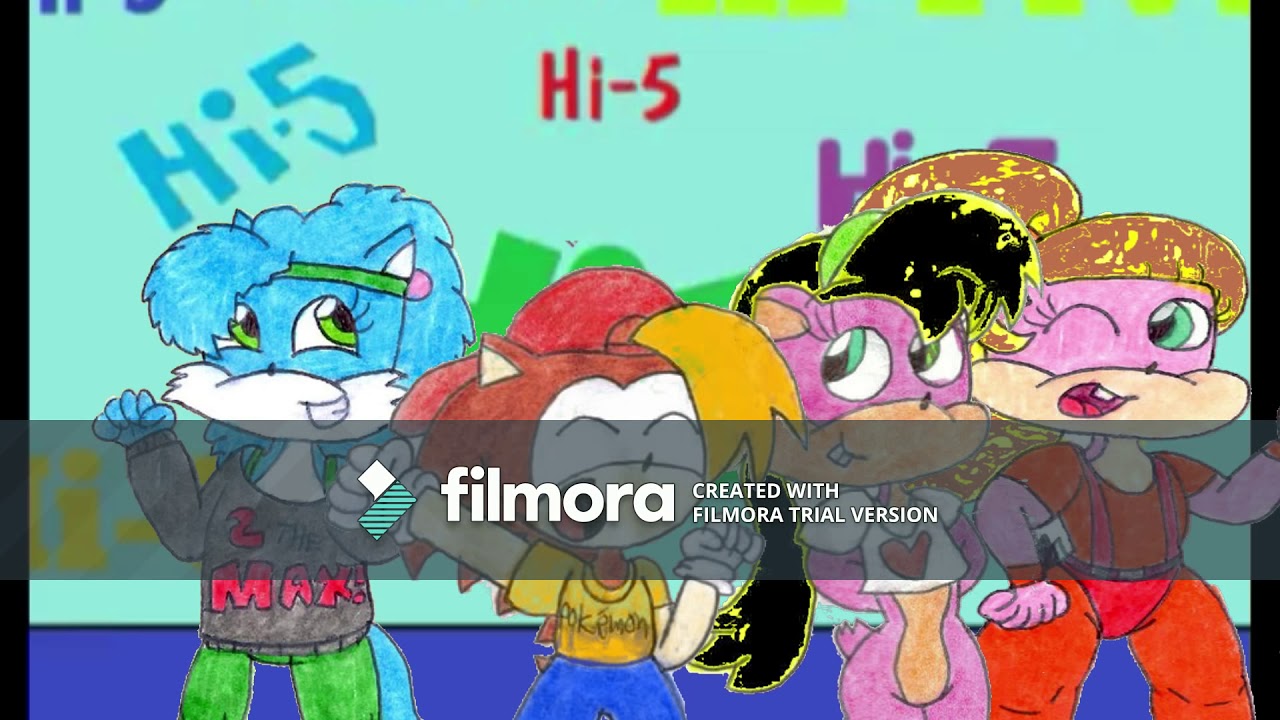 hi5 my little pony navy edition imtro - YouTube