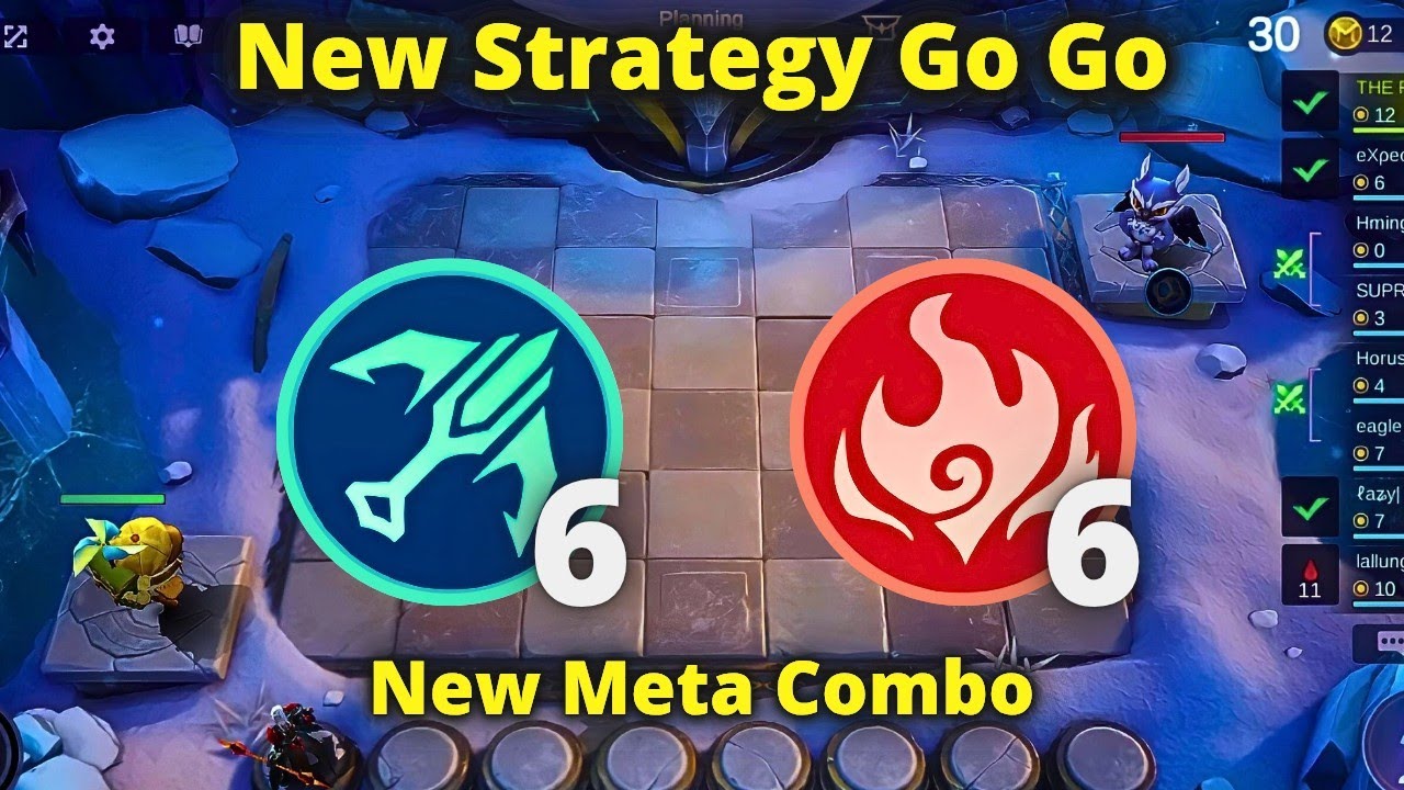 COMMANDER WANWAN X INFERNO NEW META STRATEGY GO GO | MLBB MAGIC CHESS ...