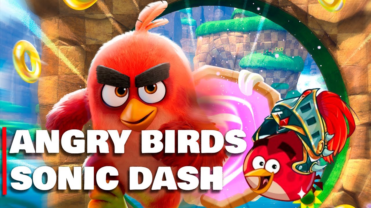 Angry brids Sonic Dash - Red (2024 and Epic) gameplay - YouTube