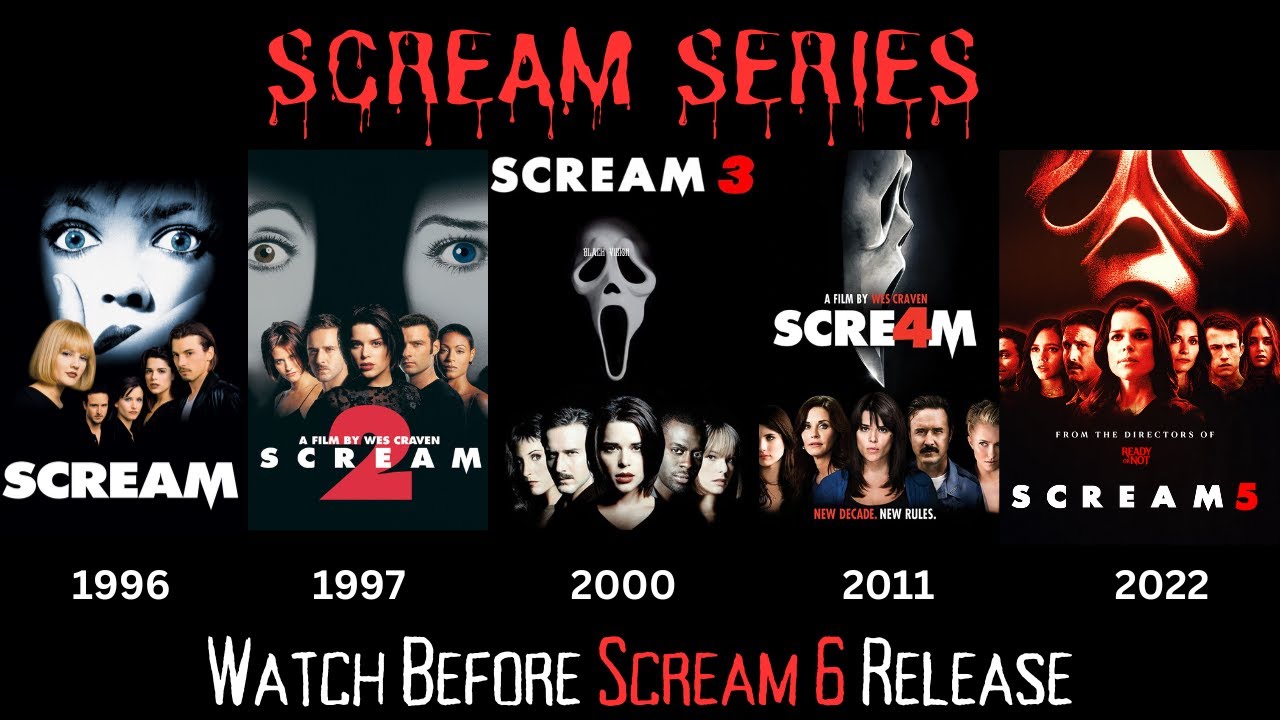 Scream Complete Series 1 to 5 Recap - YouTube
