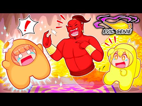 Among Us NEW EVIL GENIE ROLE! (Evil Genie Mod) - YouTube