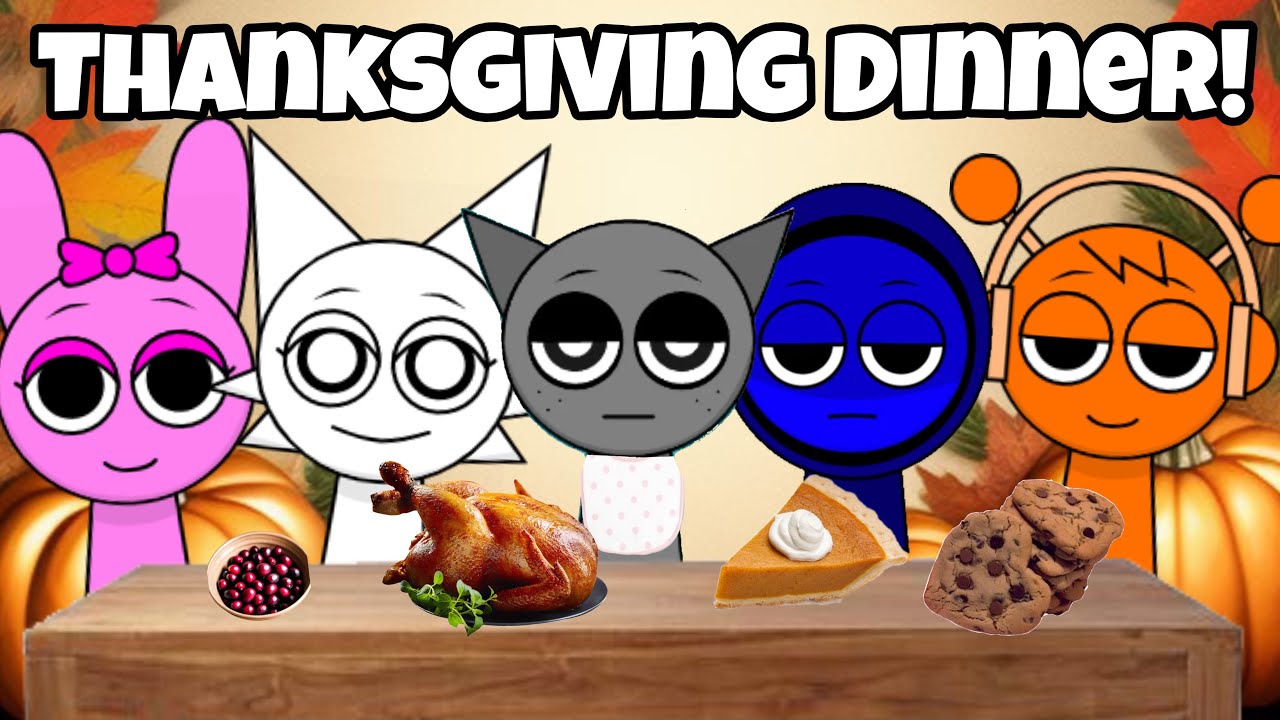 Sprunki Plush - Thanksgiving Dinner! - S4E3 - YouTube
