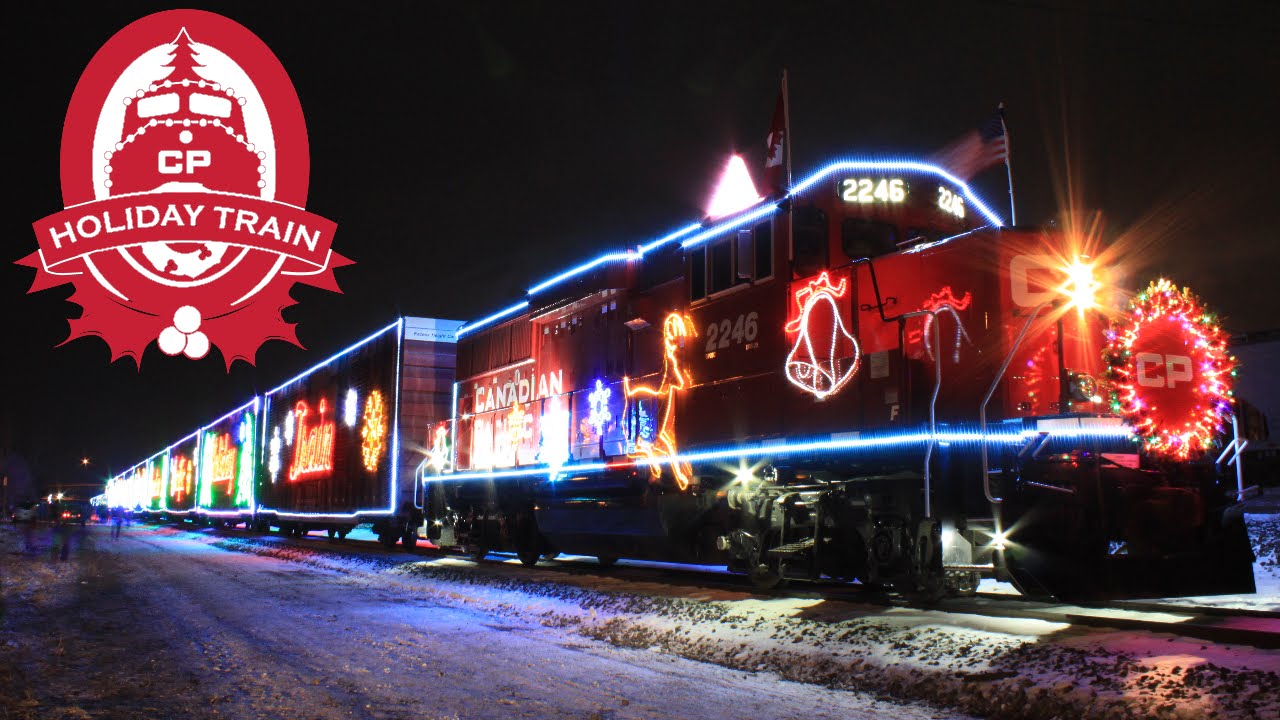 Canadian Pacific Holiday Train 2014 - Brandon, MB - YouTube
