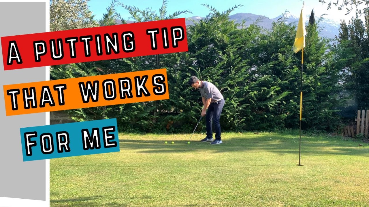 A PUTTING TIP THAT WORKS FOR ME - proper putting stance - YouTube