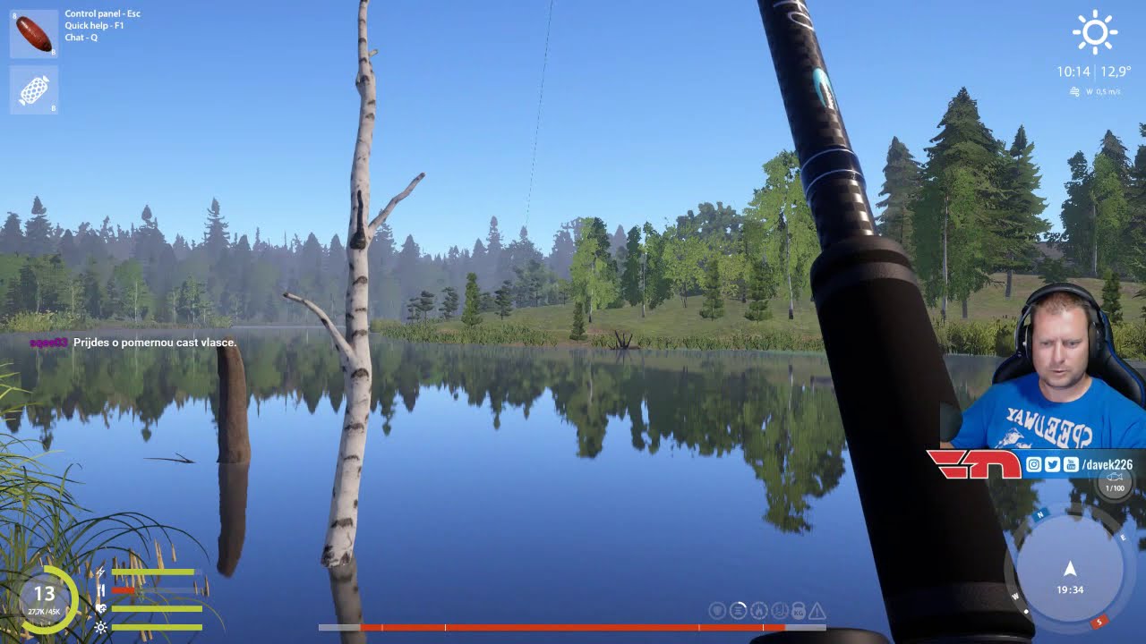 3kg rod vs. 11kg Carp | Russian Fishing 4 - YouTube
