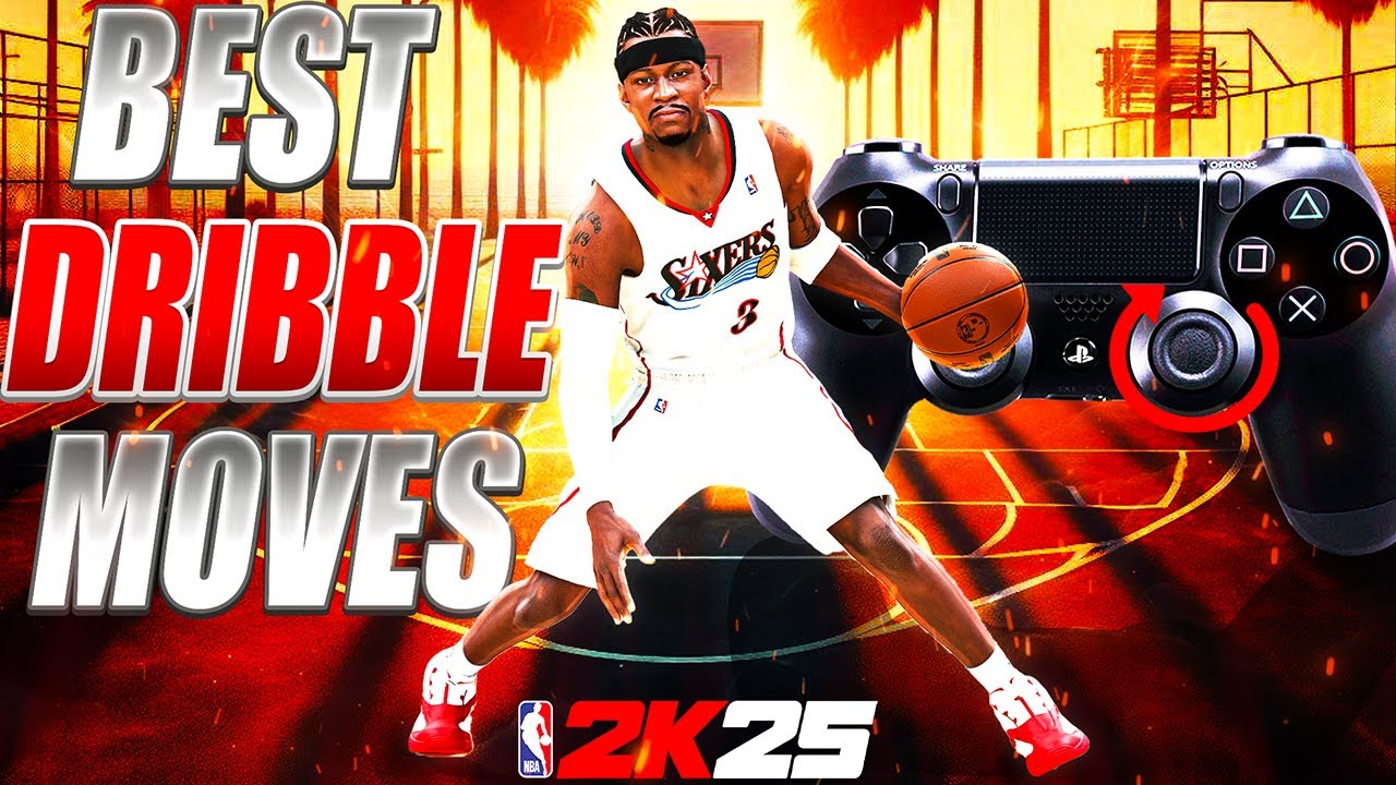 BEST DRIBBLE MOVES For TALL GUARDS in NBA 2K25 6-5-6'9 FASTEST DRIBBLE ...