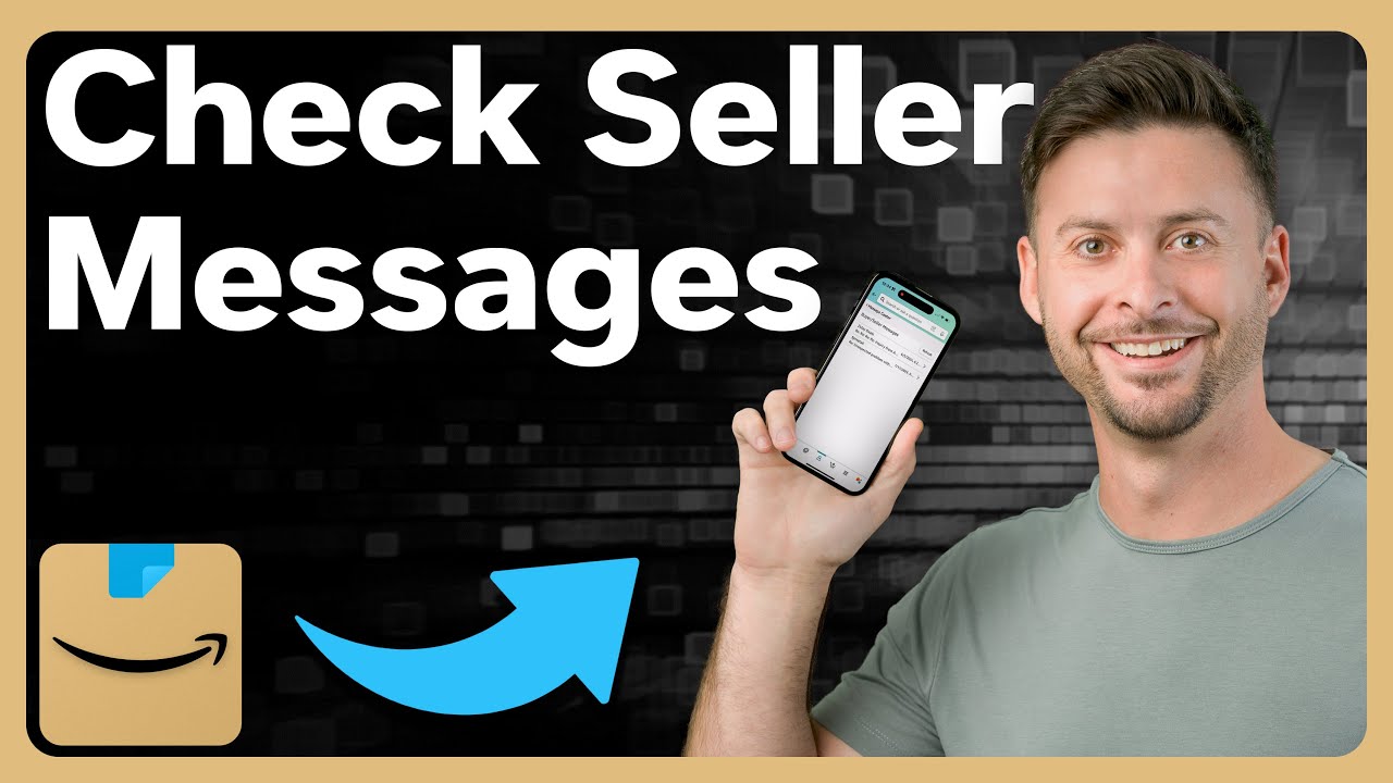 How To Check Seller Messages On Amazon - YouTube