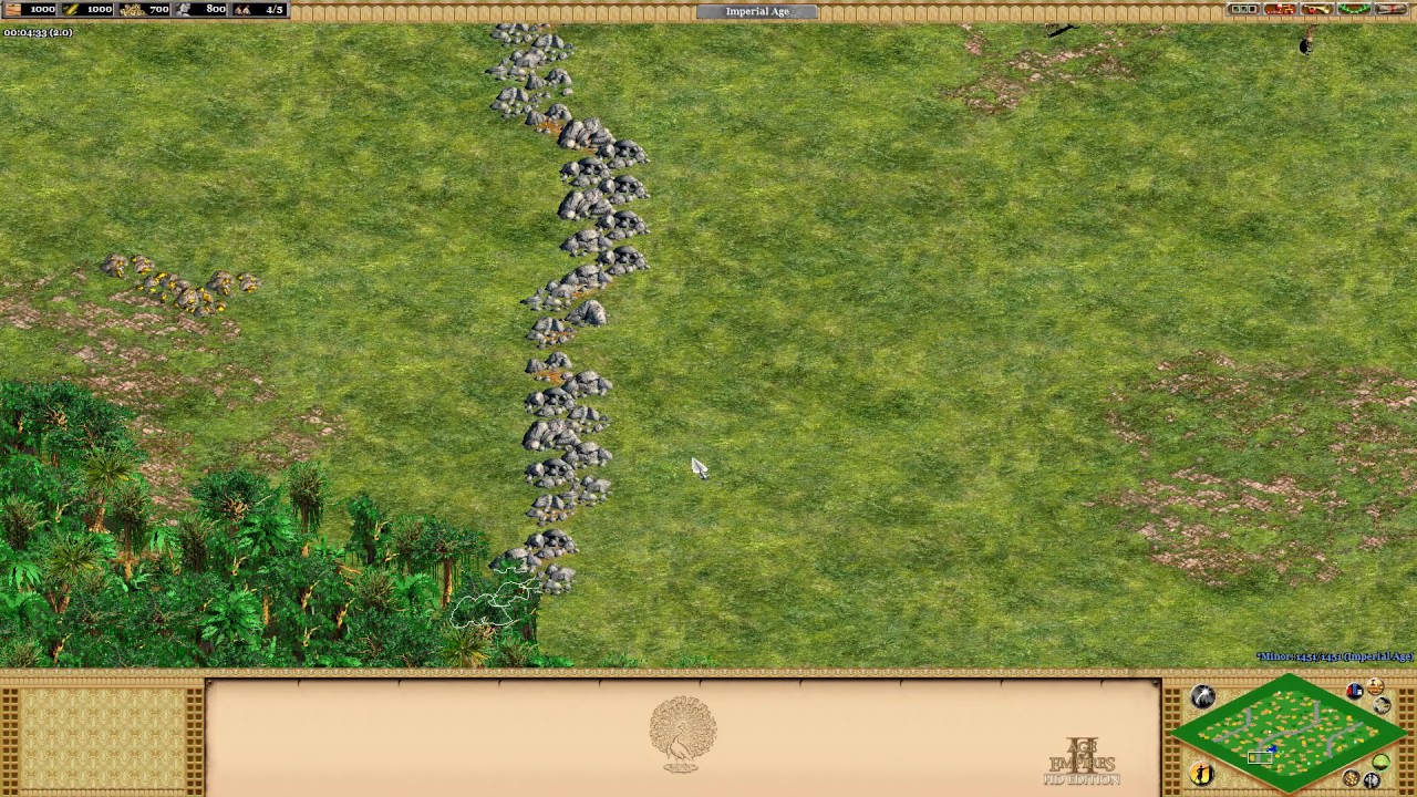 Age of Empires II: Rise Of The Rajas - #16 Border Stones - Special Map - YouTube