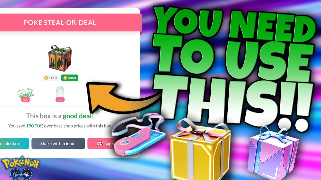 THIS WILL GET YOU THE BEST ITEM BUNDLES in Pokémon GO!! This Tool is ...