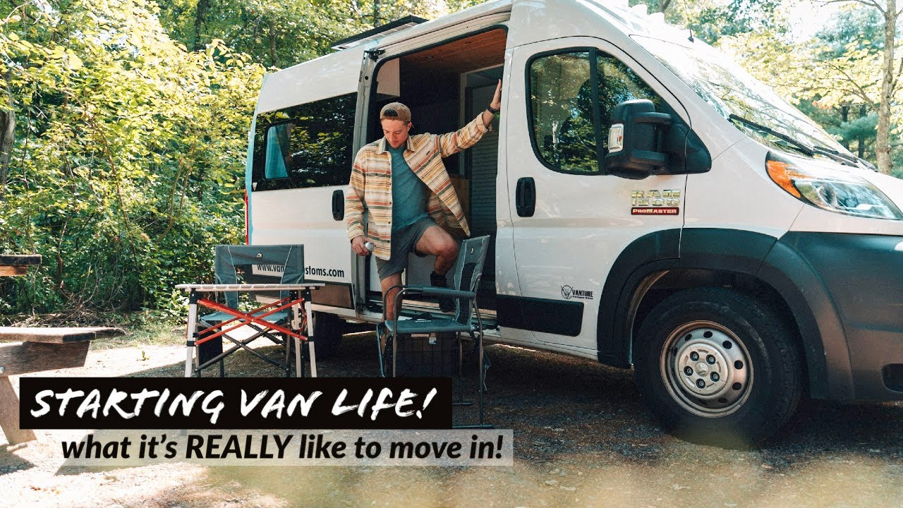 Beginning Full Time Van Life - What It's Like to Move Into a Converted ...