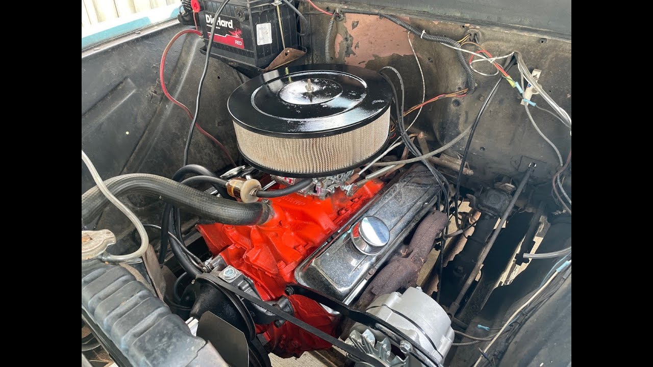 Heavy Chevy Engine Bay Clean Up - YouTube