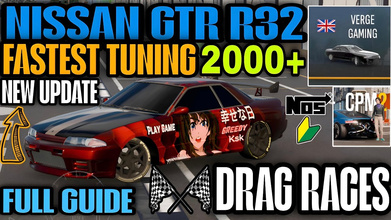 Nissan GTR R32 Skyline Fastest Drag Tuning Setup And Performance Test ...