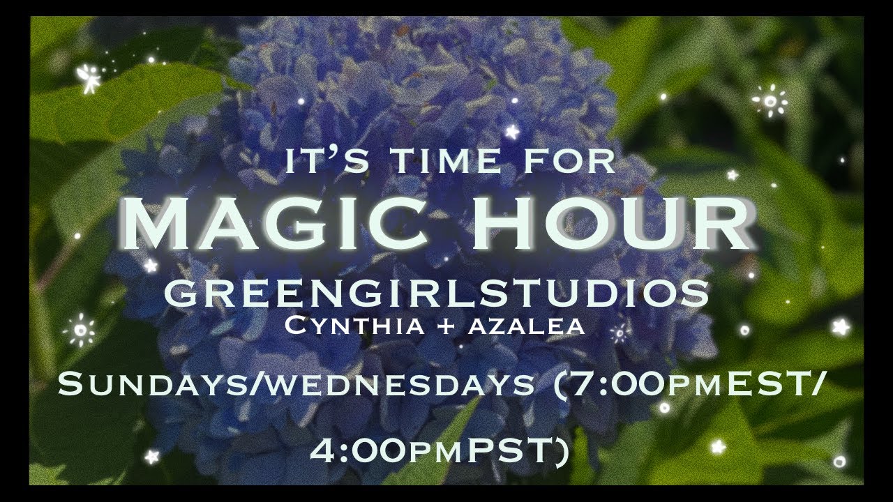 🍂💀WEDNESDAY MAGIC HOUR!!💀🍂 -- GREENGIRLSTUDIOS (10/30/24) - YouTube
