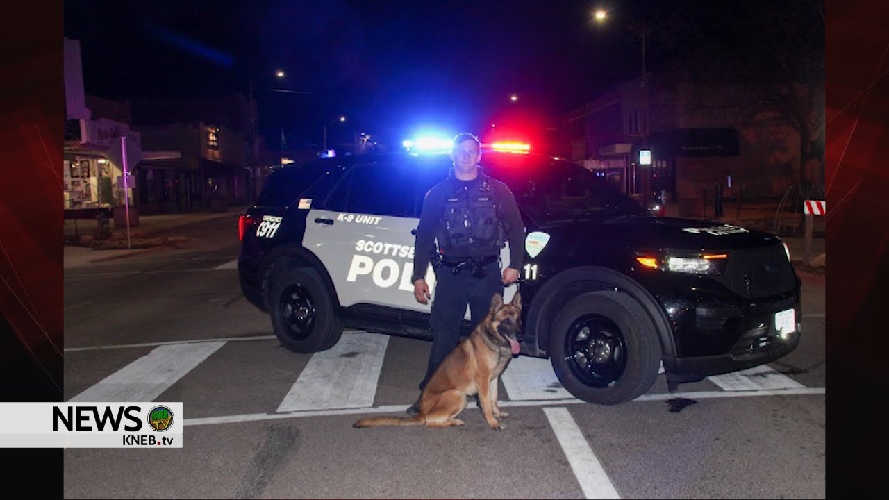Scottsbluff Police K9 Duke to Receive Protective Vest - YouTube