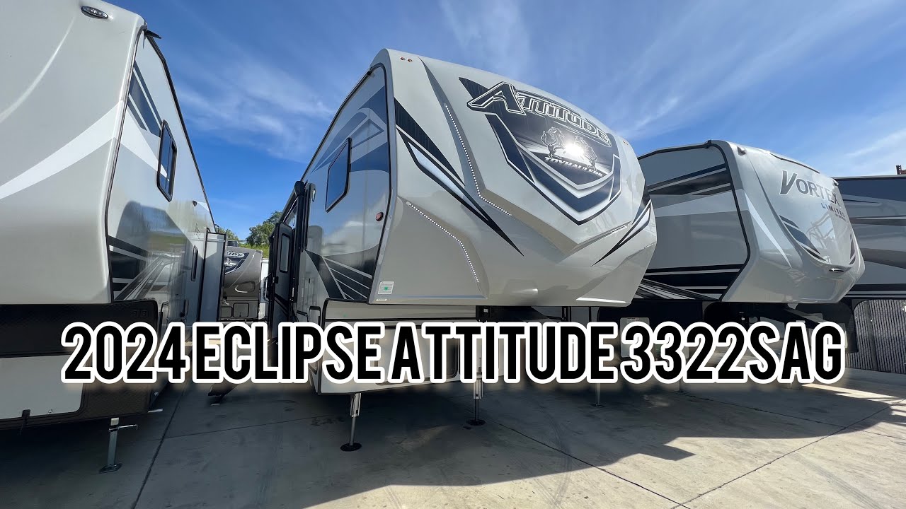 2024 Eclipse Attitude 3322SAG with 22 Feet of Cargo! - YouTube