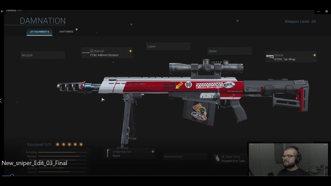 New SNIPER! (Call of Duty: Modern Warfare Rytec AMR) - YouTube