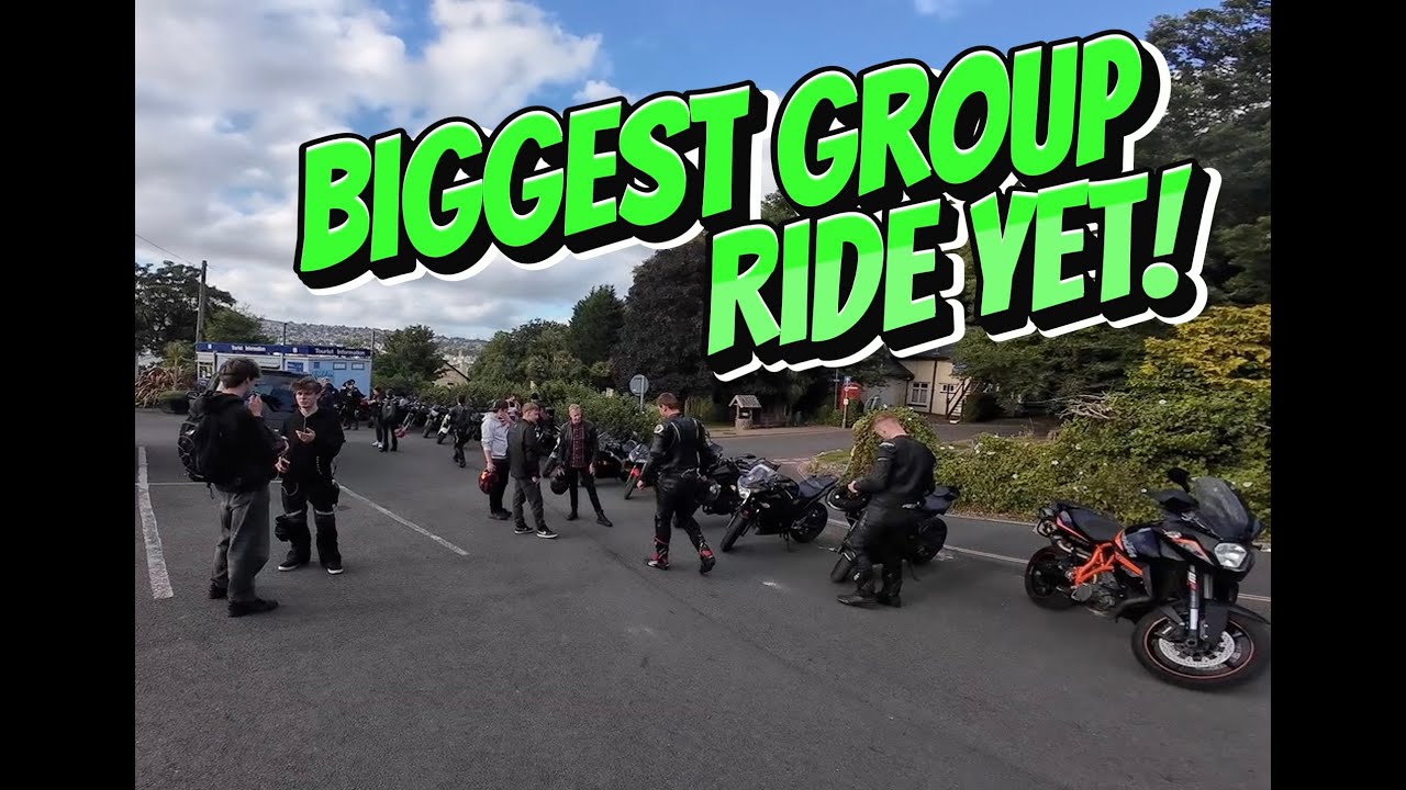 16 Bikers, 2 Subways, and a Power Cut! Epic Group Ride Shenanigans 🍔🏍️ ...