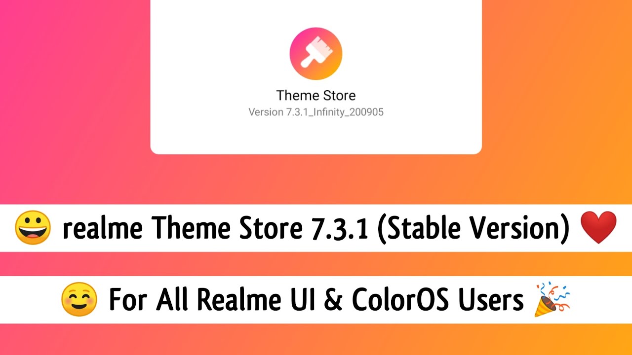 Realme Theme Store 7.3.1 Apk Download | Realme UI Theme Store 7.3.1 Apk ...