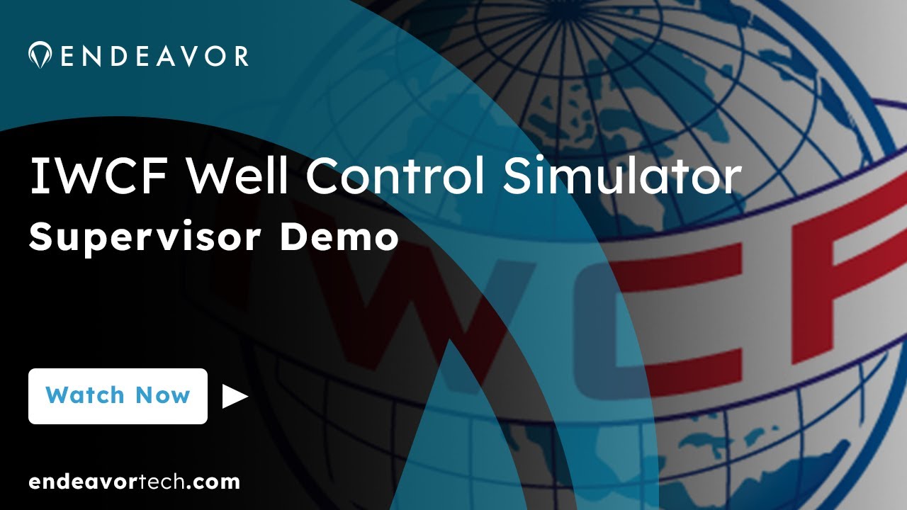 IWCF Well Control Simulator Level 4 Supervisor - YouTube
