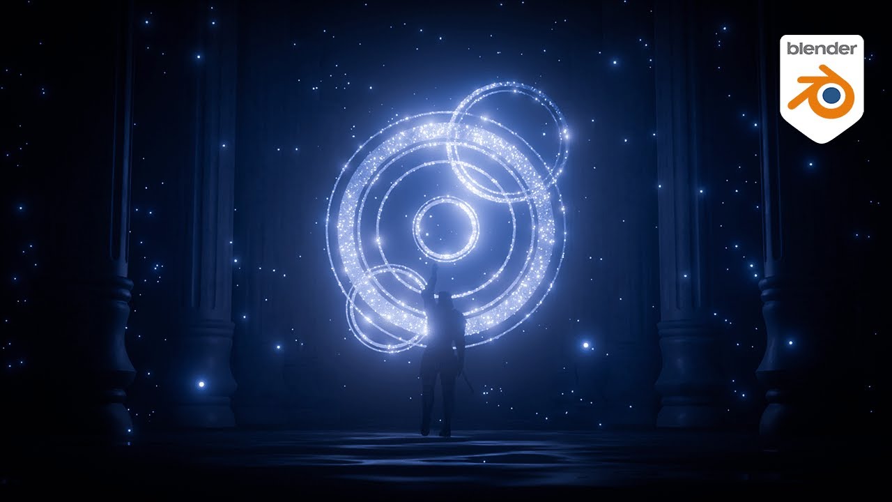 Creating a Quick Fantasy Scene in Blender 3D - Timelapse - YouTube