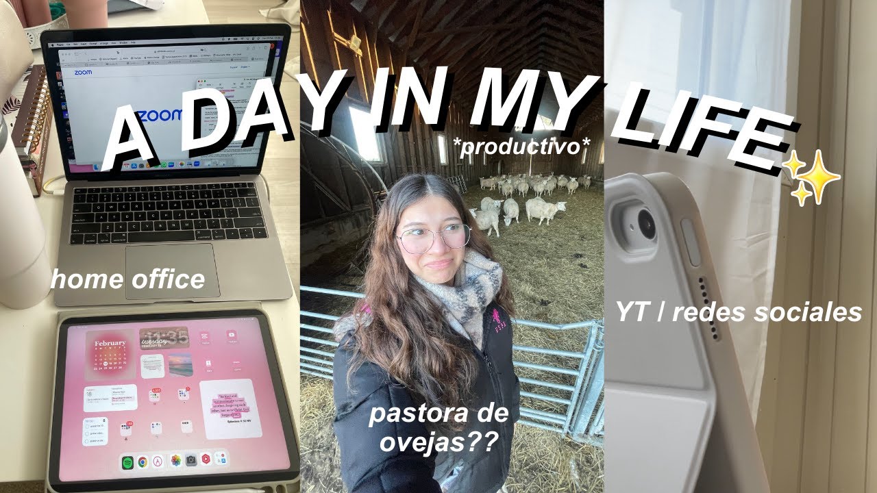 Day in MY LIFE | Un día en mi VIDA *productivo* | Ana Osuna - YouTube