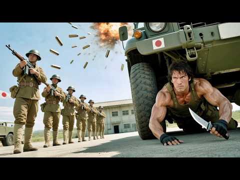 Japanische Truppen schleichen sich nachts in das Armeelager der achten Route ein – tappen direkt in