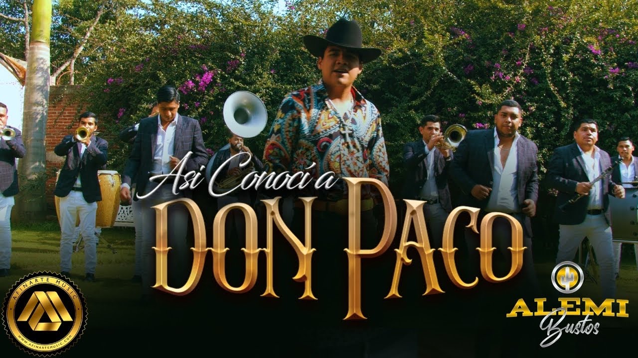 Alemi Bustos - Así Conocí a Don Paco (Video Oficial) Chords - Chordify