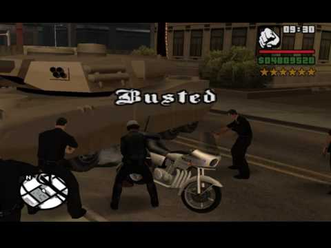 Gta San Andreas Busted part 1