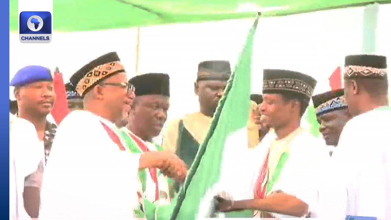 Flag Off Of PDP LG Election Campaign, Presentation Of Flags - YouTube