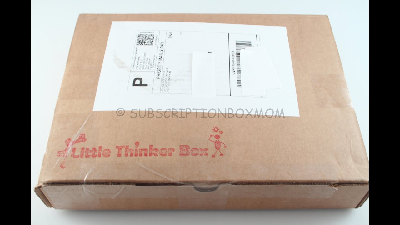 Little Thinker Box November 2014 Review + Coupon - YouTube
