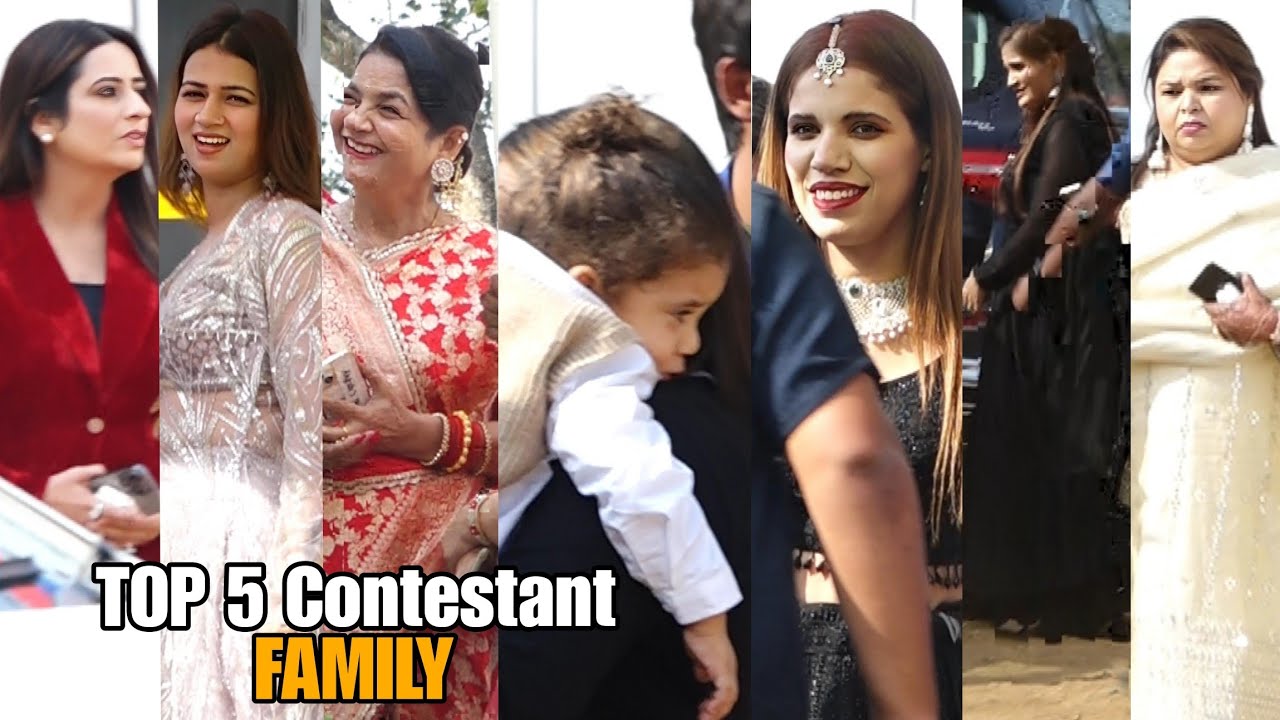 Bigg Boss 17 Top 5 Contestant Family Members Arrive For BB17 GRAND ...