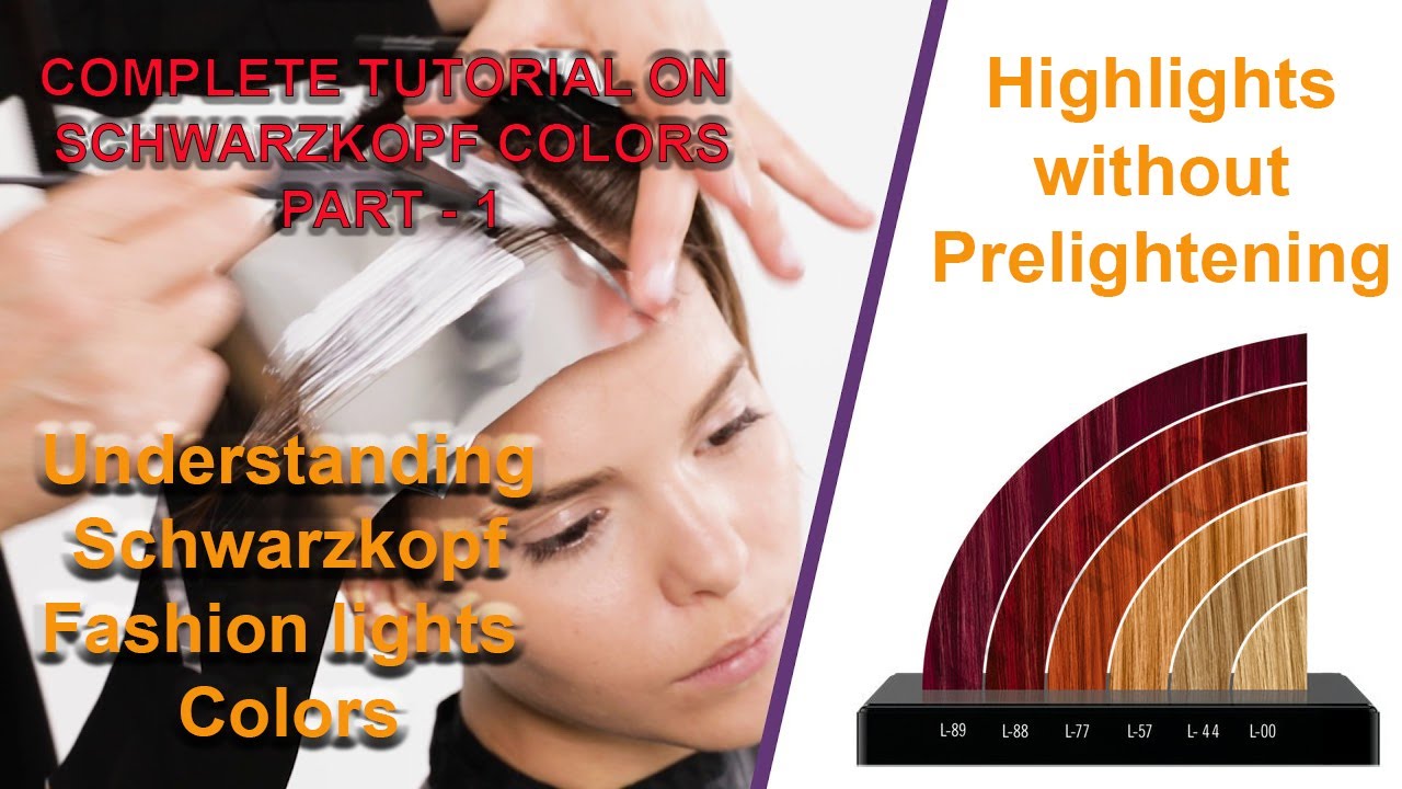 Schwarzkopf Hair Color Class - Part 1 - YouTube