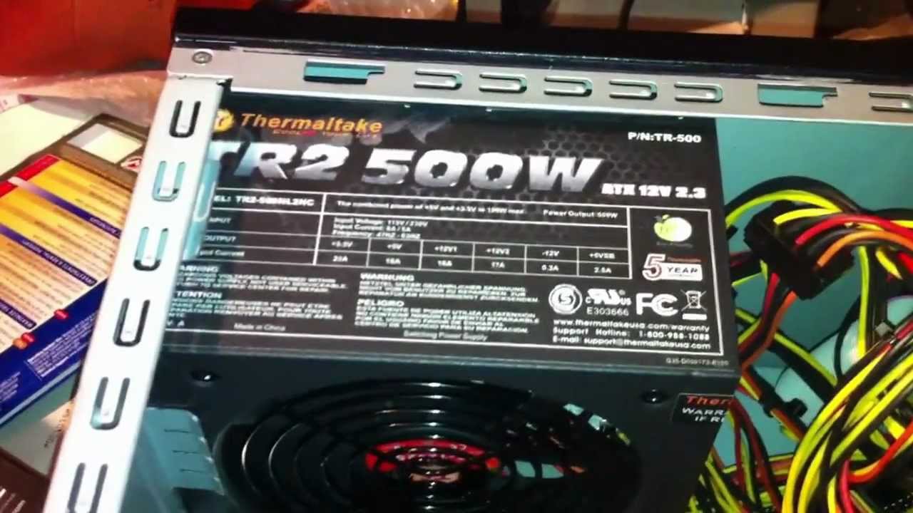 Thermaltake TR2 500w - A Good Replacement for older ATX Power Supplies ...