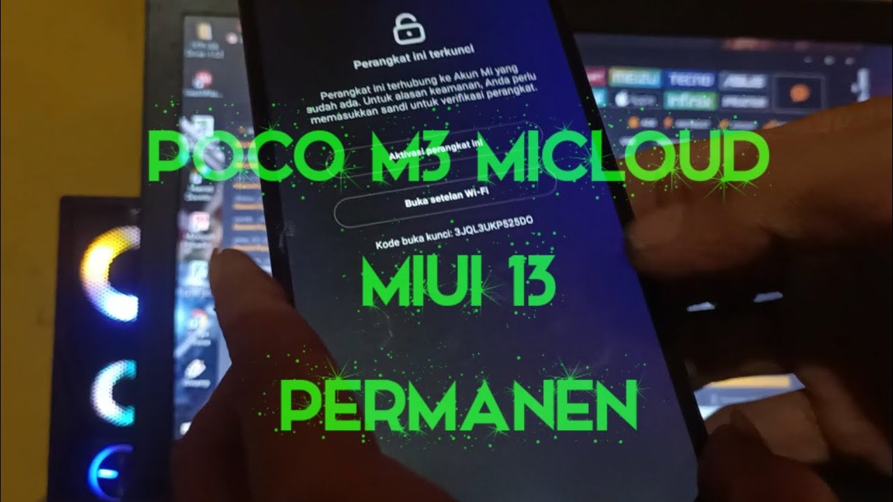 Poco M3 Micloud Miui 13 Via Tool Anti Gagal - YouTube