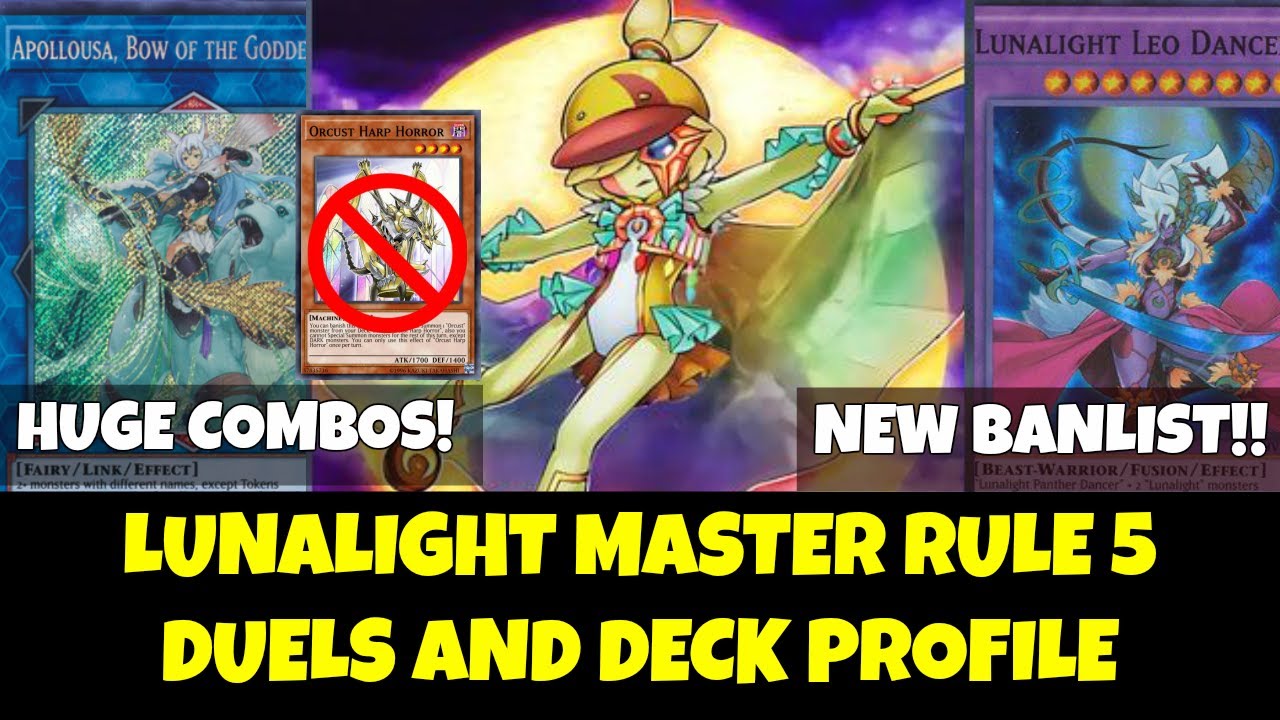 Lunalights Post Banlist Master Rule 5! Duels and Deck Profile YGOPRO ...