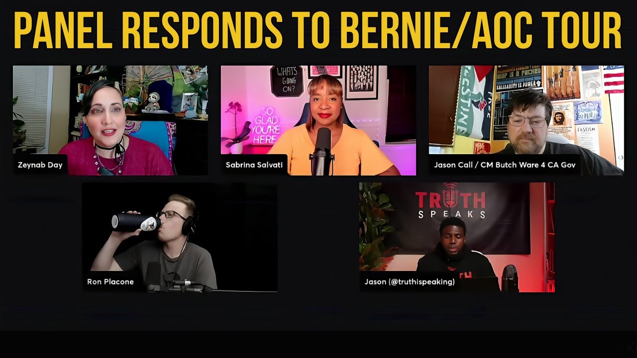 Bernie And AOC Tour, What's Next For The LEFT? - YouTube