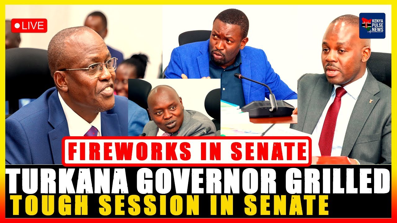 LIVE: TURKANA GOVERNOR JEREMIAH LOMORUKAI FACES SENATE PAC 🔥 AUDIT ...