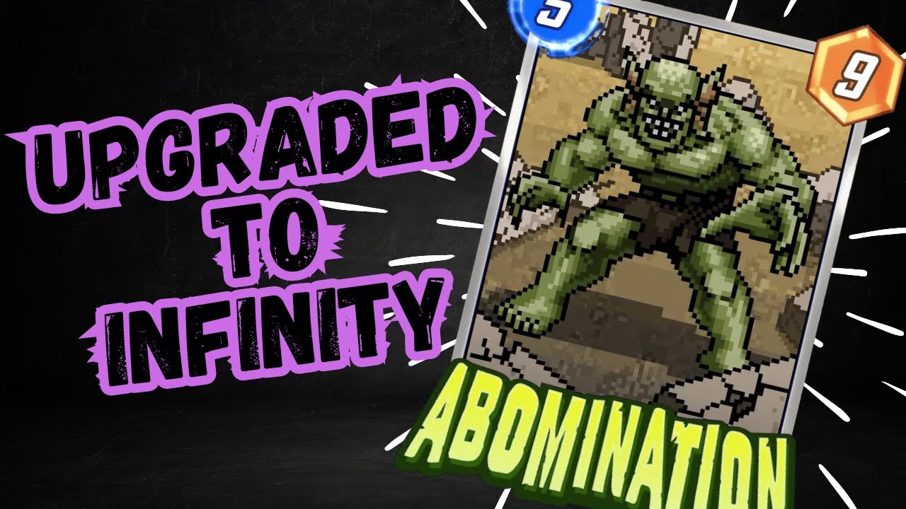 Abomination Pixel Variant Upgraded to Infinity | Marvel Snap - YouTube